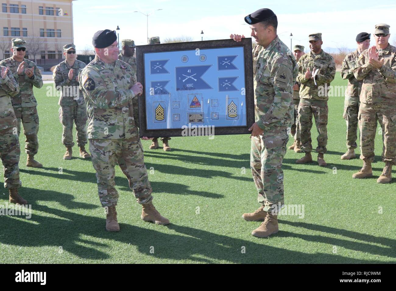 The Ready First Brigade bid farewell to Command Sgt. Maj. Craig G ...