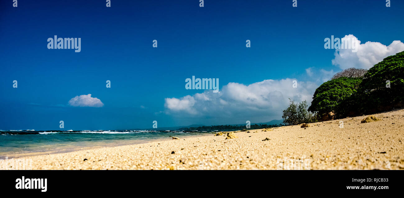Empty beach, Maui, Hawaii, United States Stock Photo - Alamy
