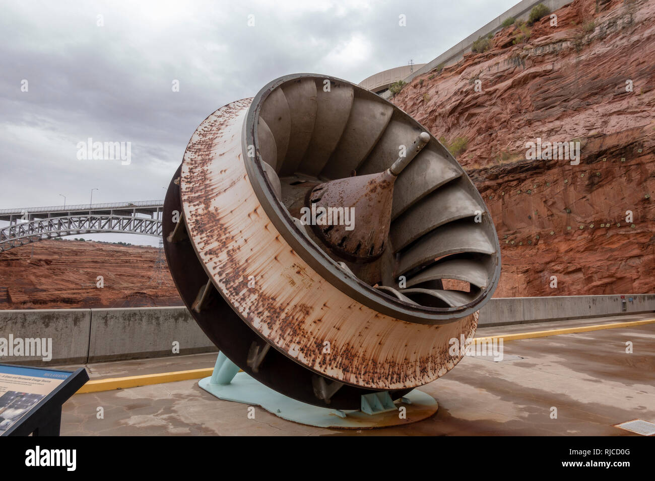 Turbine runner glen canyon hi-res stock photography and images - Alamy