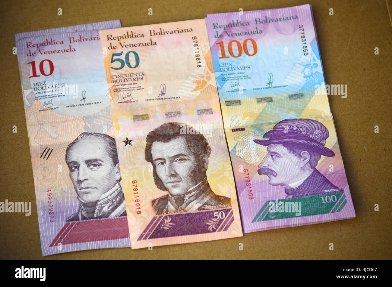 New Venezuelan currency 2019 Stock Photo - Alamy
