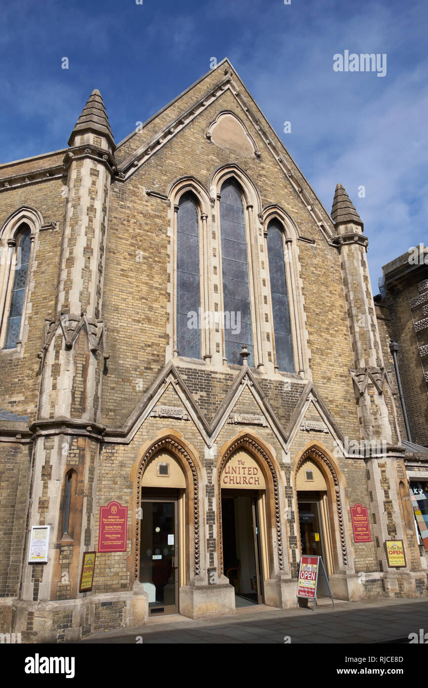 The United Church, Jewry Street, Winchester, Hampshire, UK Stock Photo ...