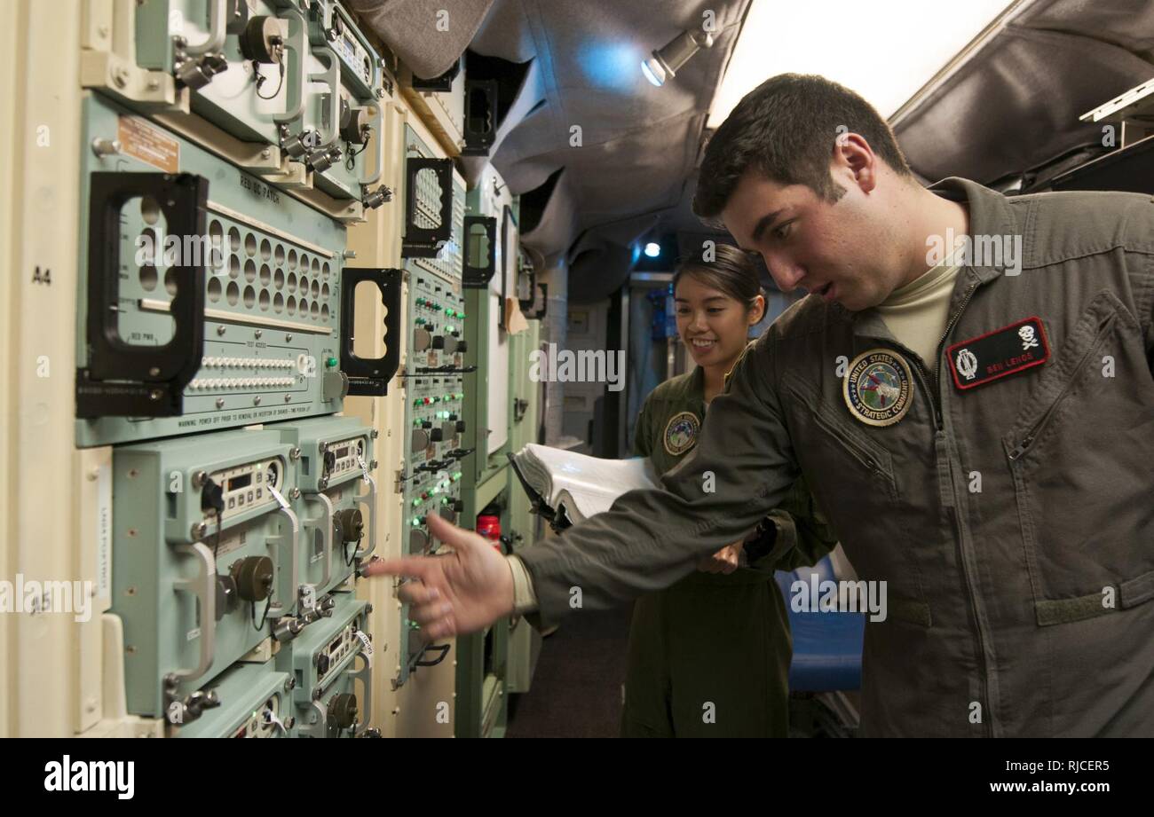 First Lt. Allia Martinez, 320th Missile Squadron missile combat crew ...