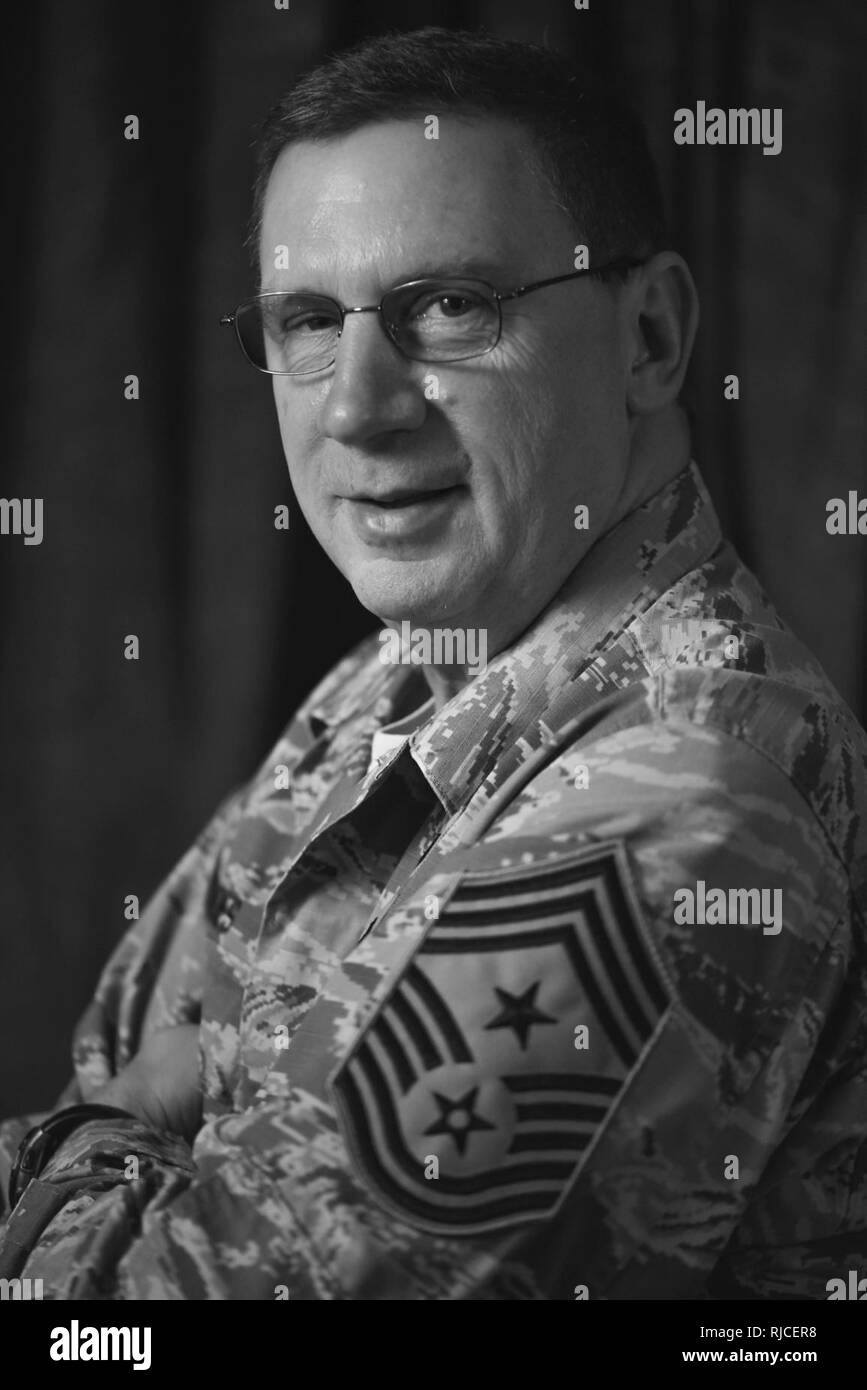Command Chief Master Sgt. Thomas A. Jones, the command chief of the ...