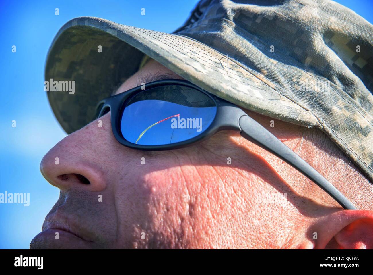 SFC Mark McRae watches on as the Black Daggers, the official U.S. Army ...