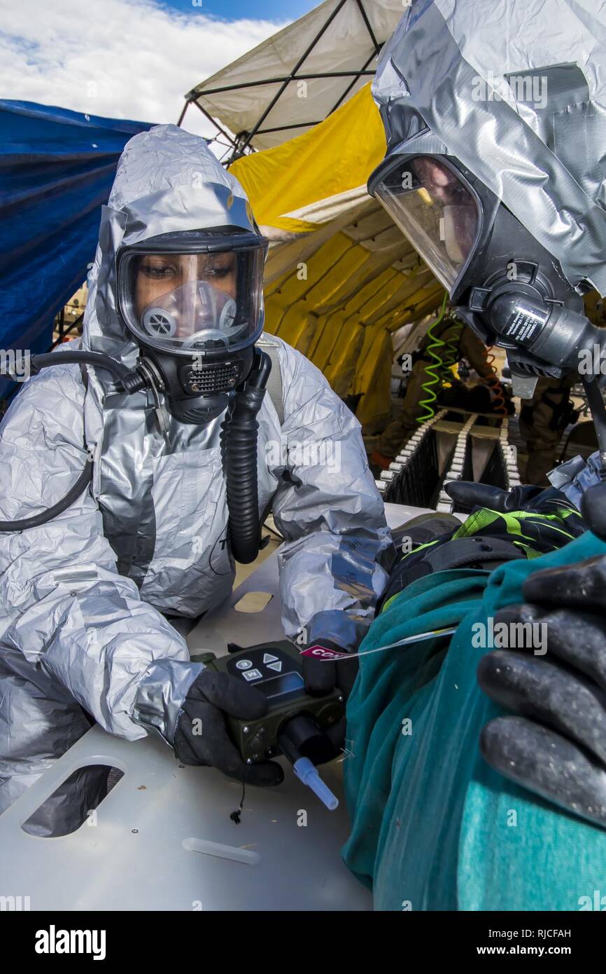 Mass decon exercise hi-res stock photography and images - Alamy