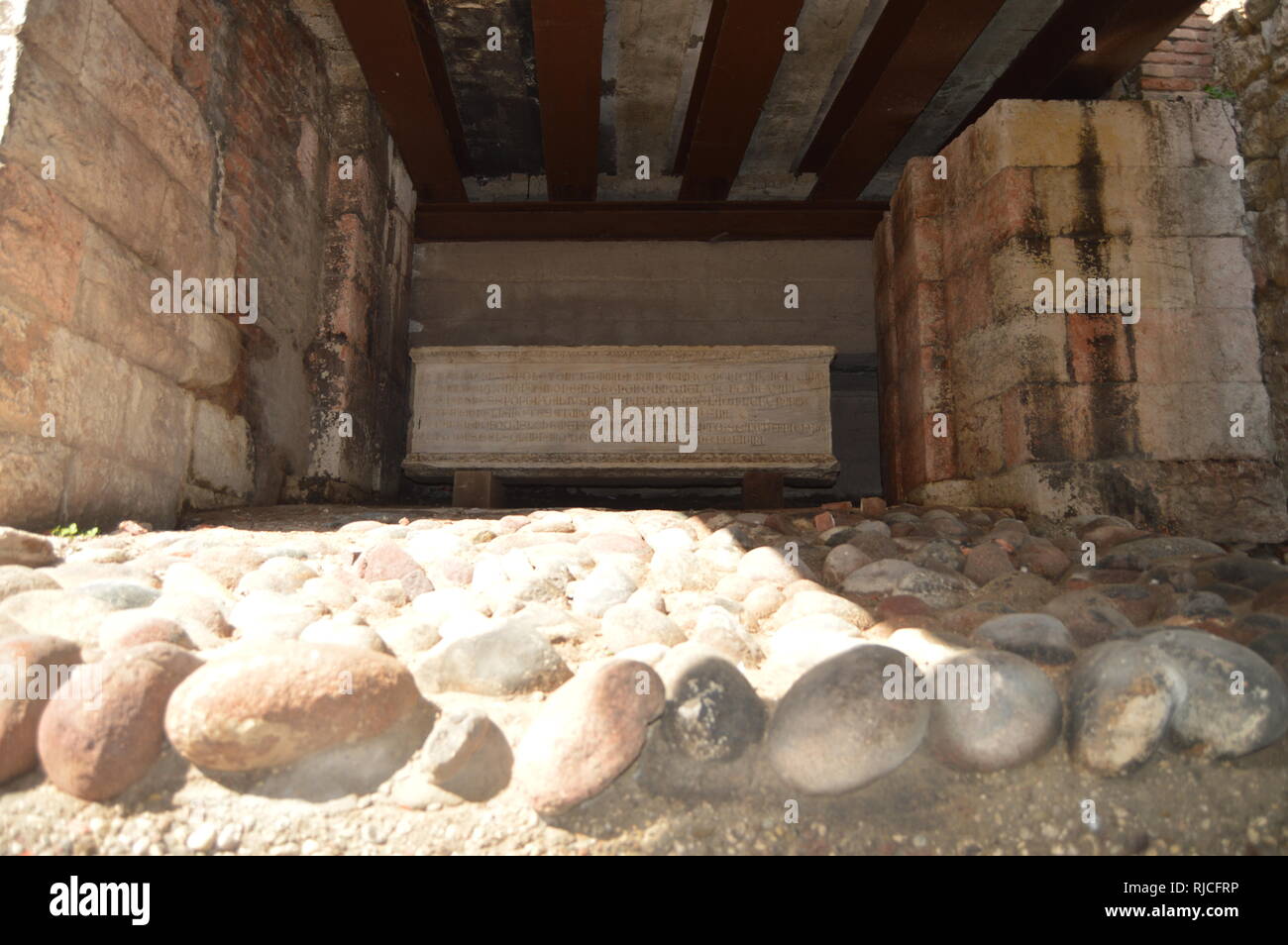 Verona italy castelvecchio interior hi-res stock photography and images ...
