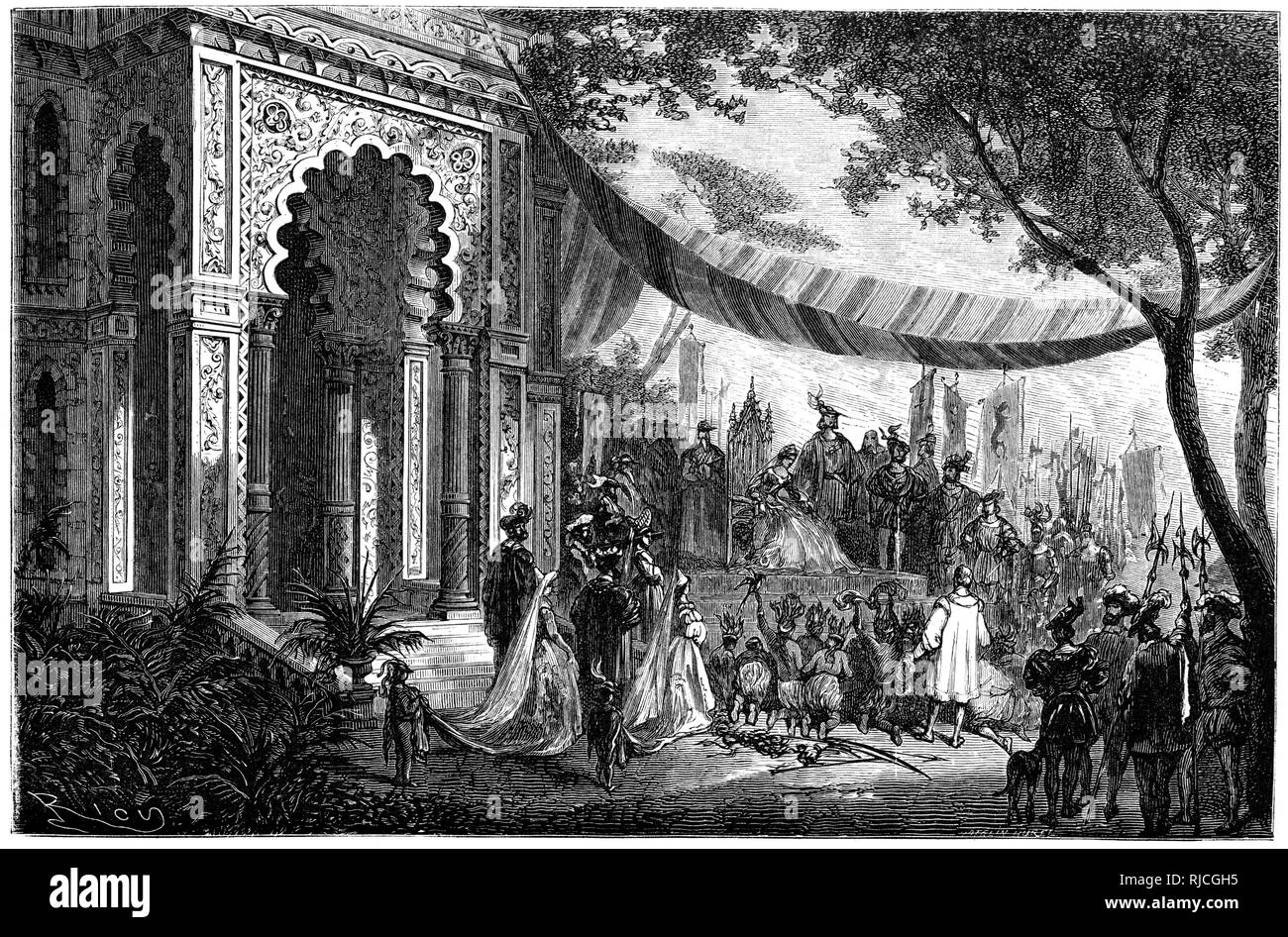 Christopher columbus king Black and White Stock Photos & Images - Alamy