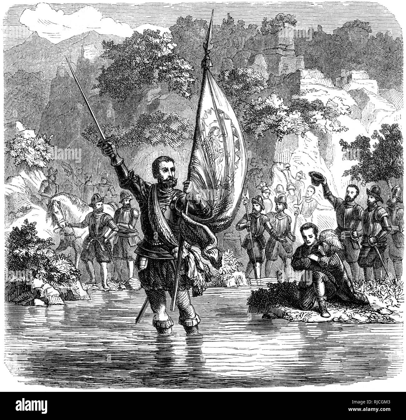 Nunez de balboa Black and White Stock Photos & Images - Alamy