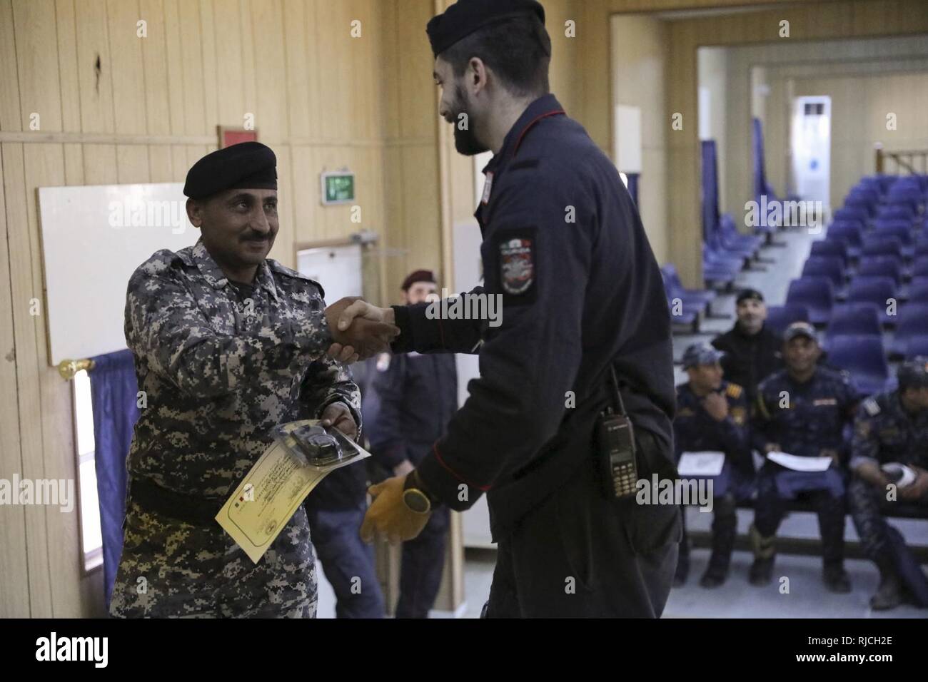 Iraqi police academy hi-res stock photography and images - Alamy