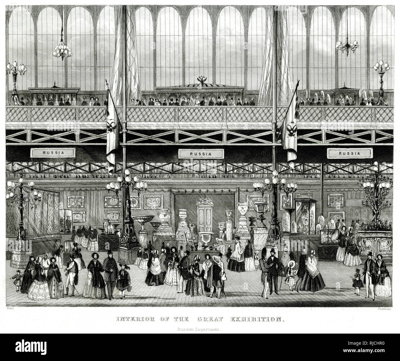 International industrial exhibition london 1851 hi-res stock ...