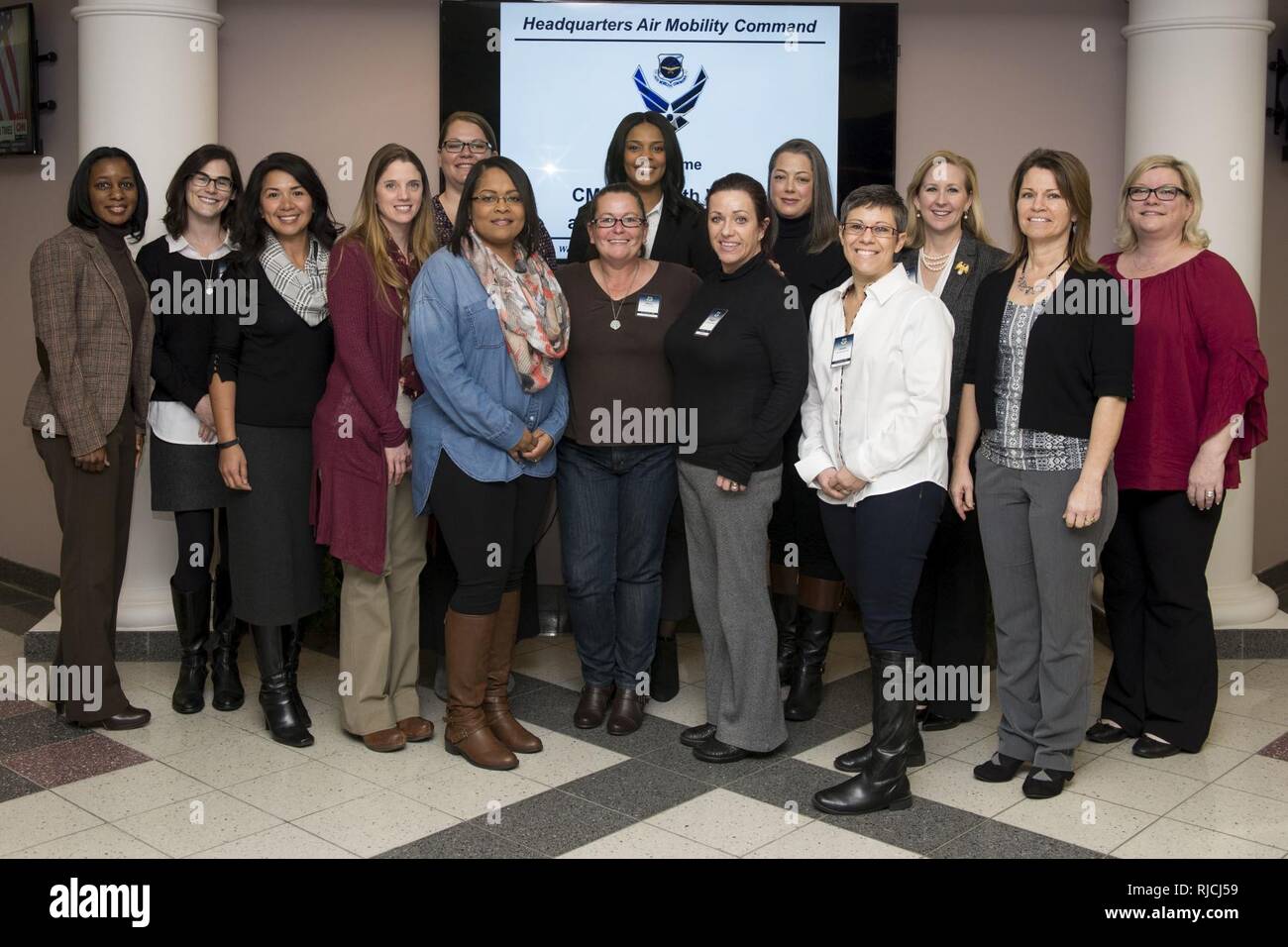 Tonya Wright, wife of Chief Master Sgt. of the Air Force Kaleth O ...