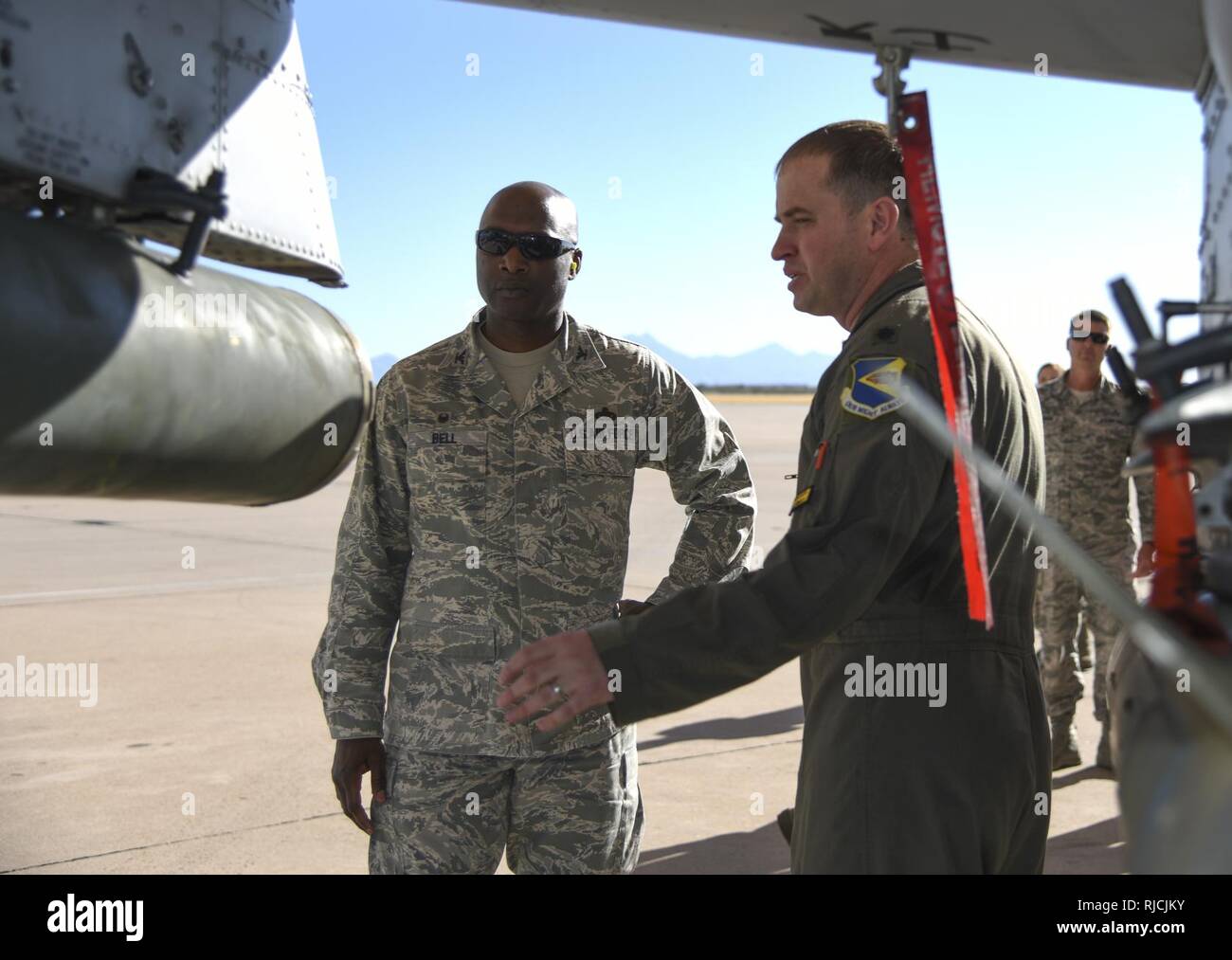 U.S. Air Force Lt. Col. Jason Case, 357th Fighter Squadron commander ...