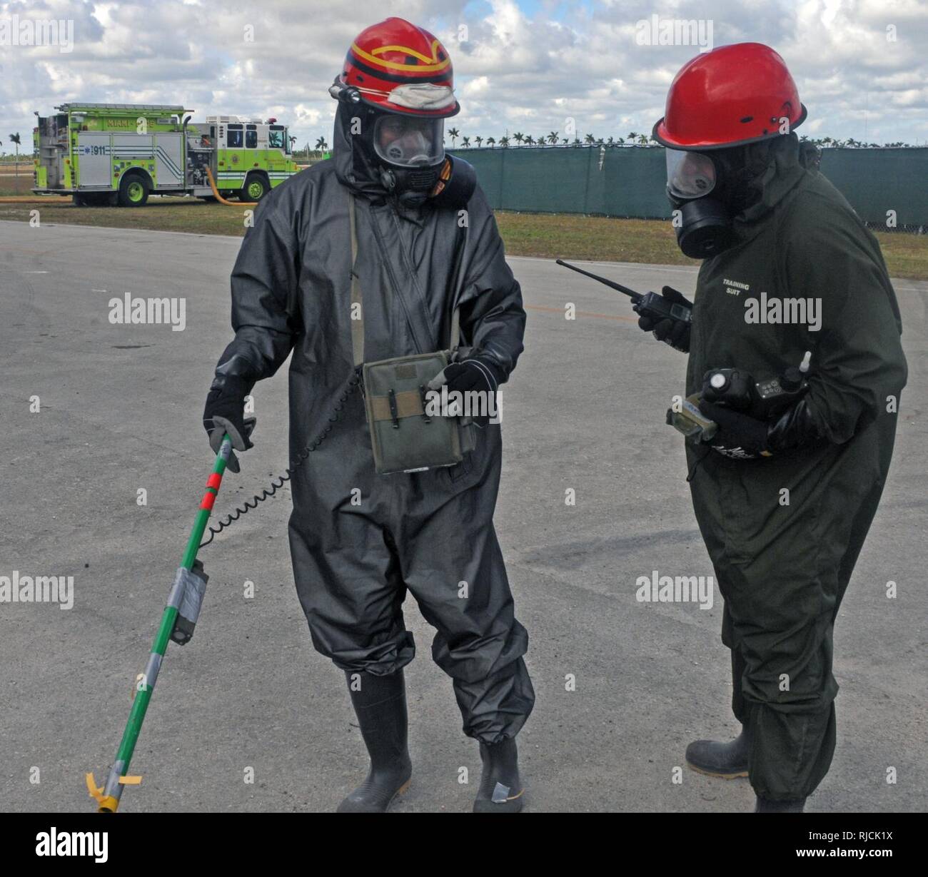 U.S. Army Reserve Spc. Aldrich Cushnie, left, and Spc. David Forcier ...