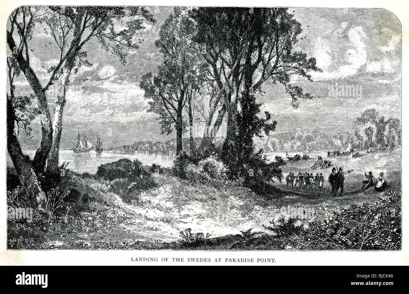 Swedish settlers delaware hi-res stock photography and images - Alamy