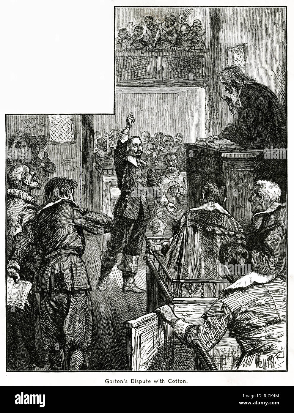 Puritan minister hi-res stock photography and images - Alamy