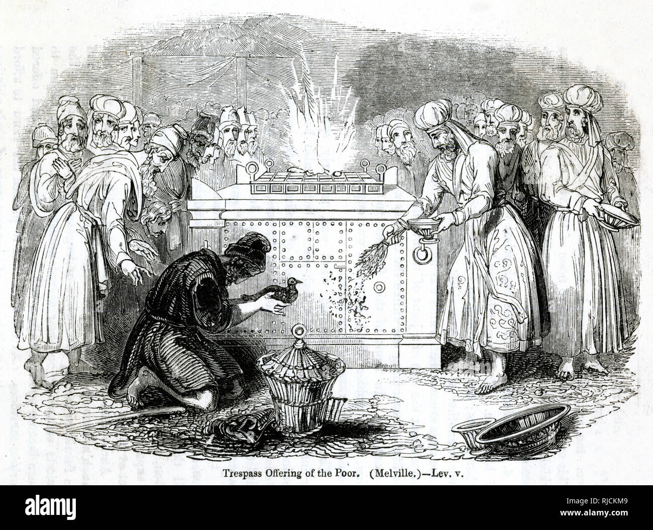 Trespass Offering of the Poor 1840 Stock Photo - Alamy
