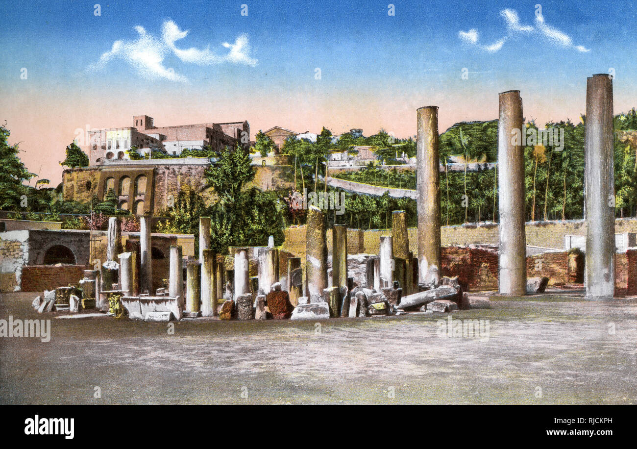 The temple of serapis hi-res stock photography and images - Alamy