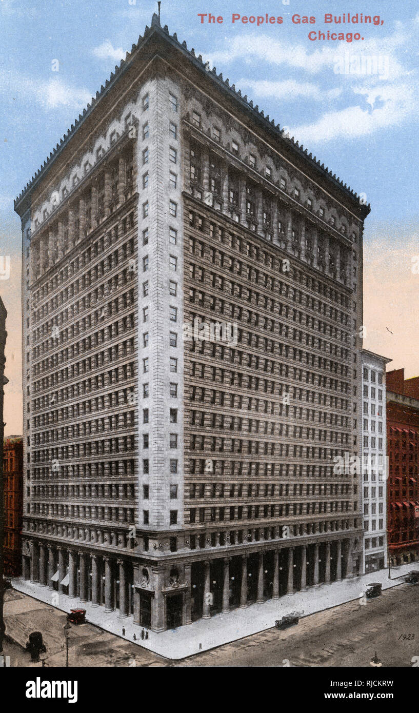 The People's Gas Building, Chicago, Illinois, USA Stock Photo - Alamy