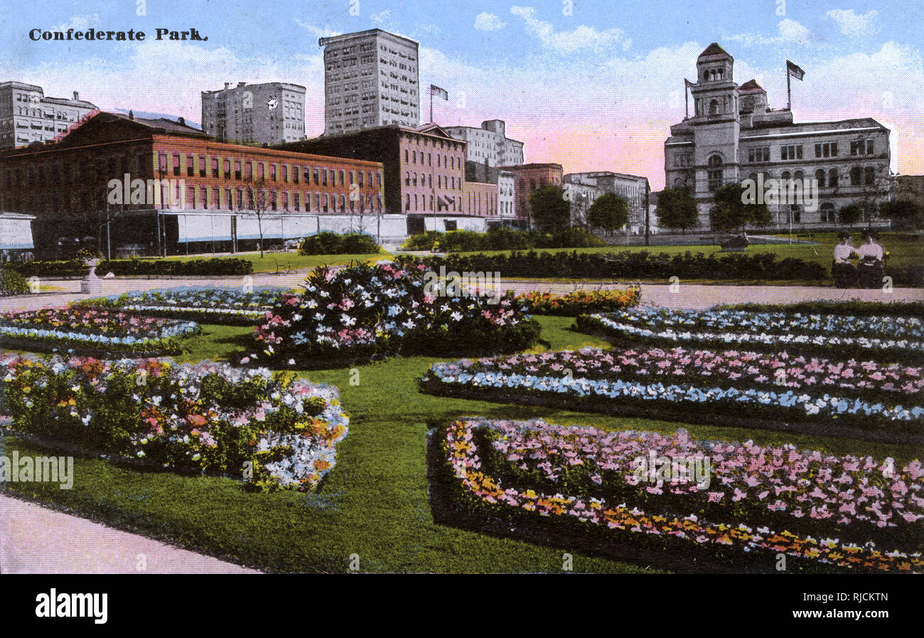 Confederate Park, Memphis, Tennessee, USA Stock Photo - Alamy