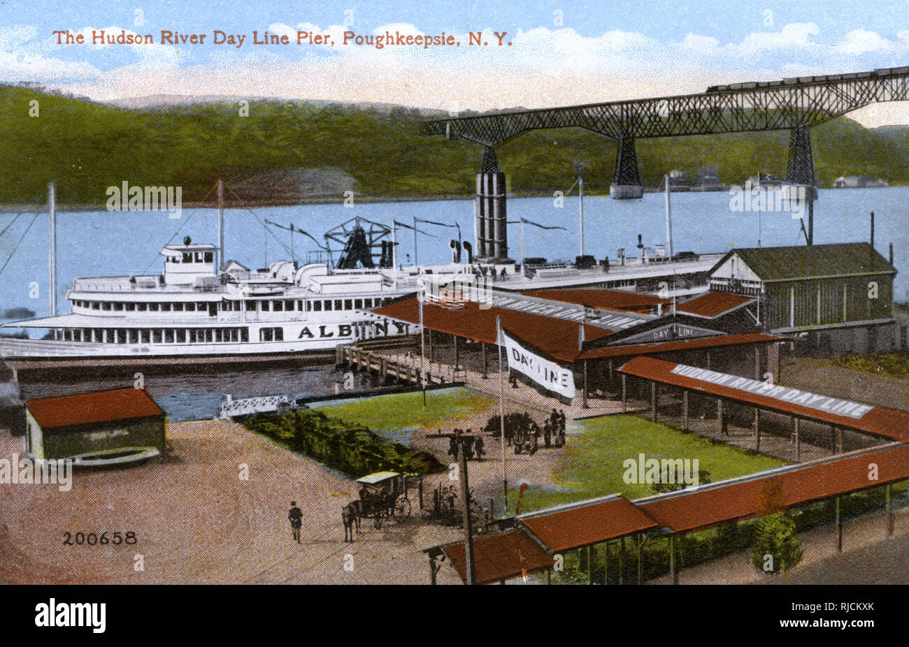 Hudson river day line steamers hi-res stock photography and images - Alamy