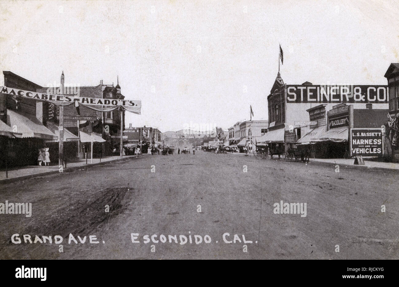 Grand Avenue, Escondido, San Diego, California, USA Stock Photo - Alamy