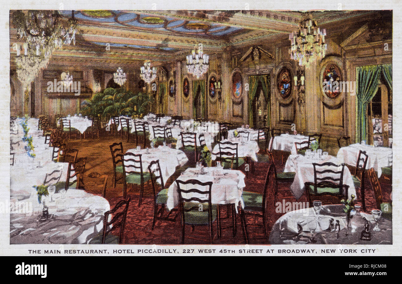 New york hotels 1930s hi-res stock photography and images - Alamy