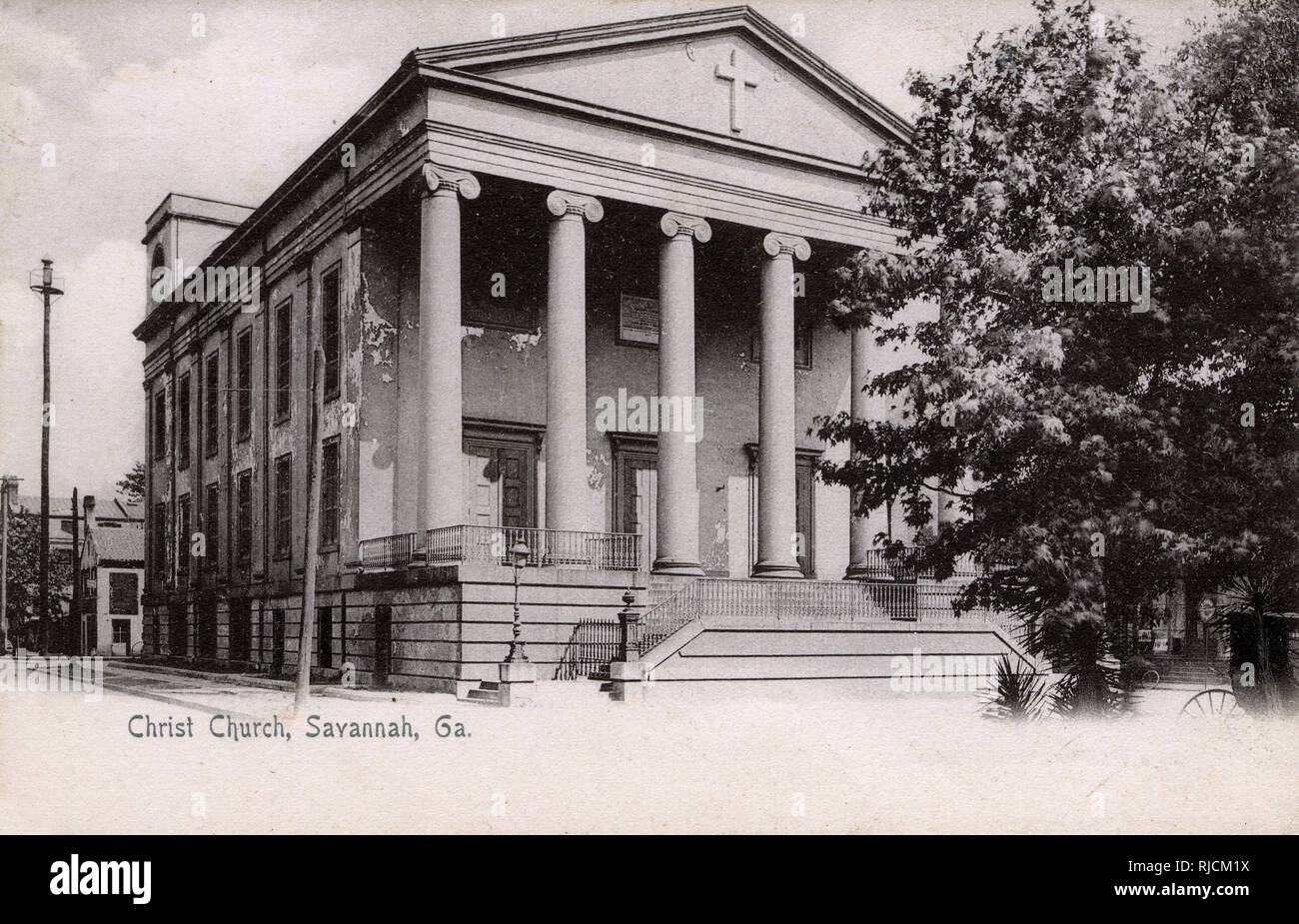 Christ Church, Savannah, Georgia, USA Stock Photo - Alamy