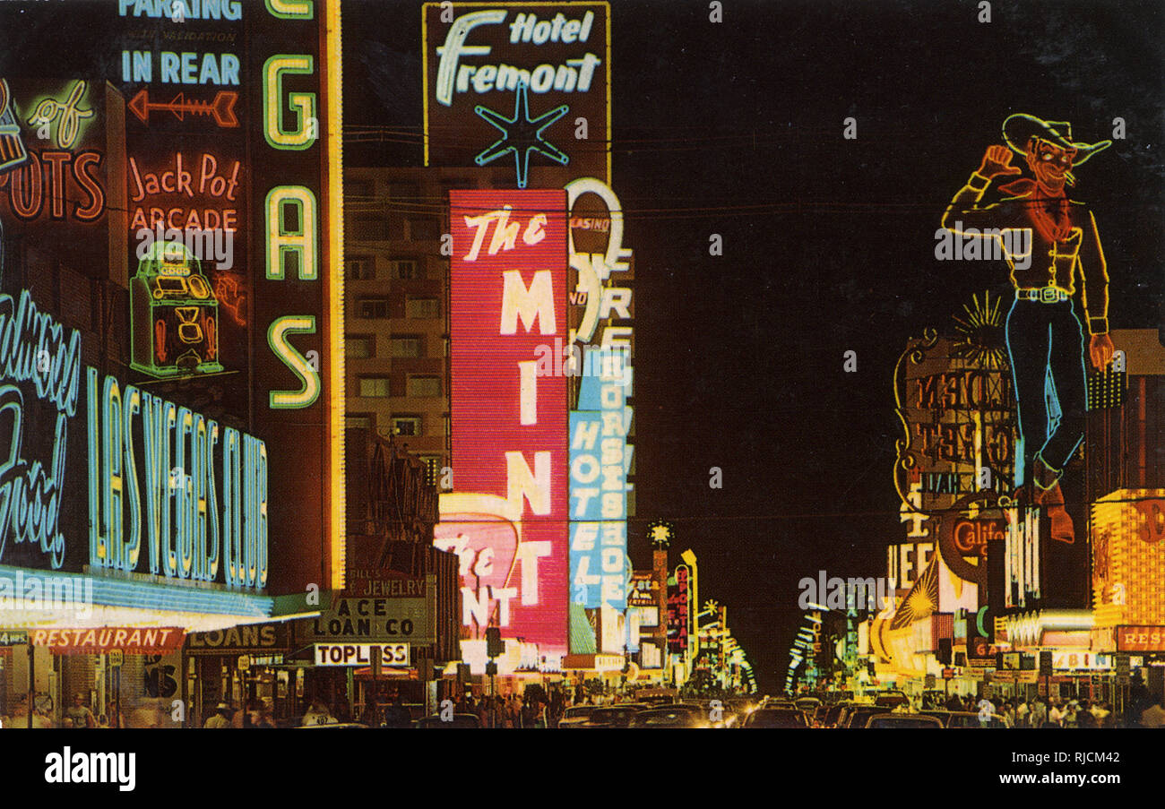 Las vegas and 1960s hi-res stock photography and images - Alamy