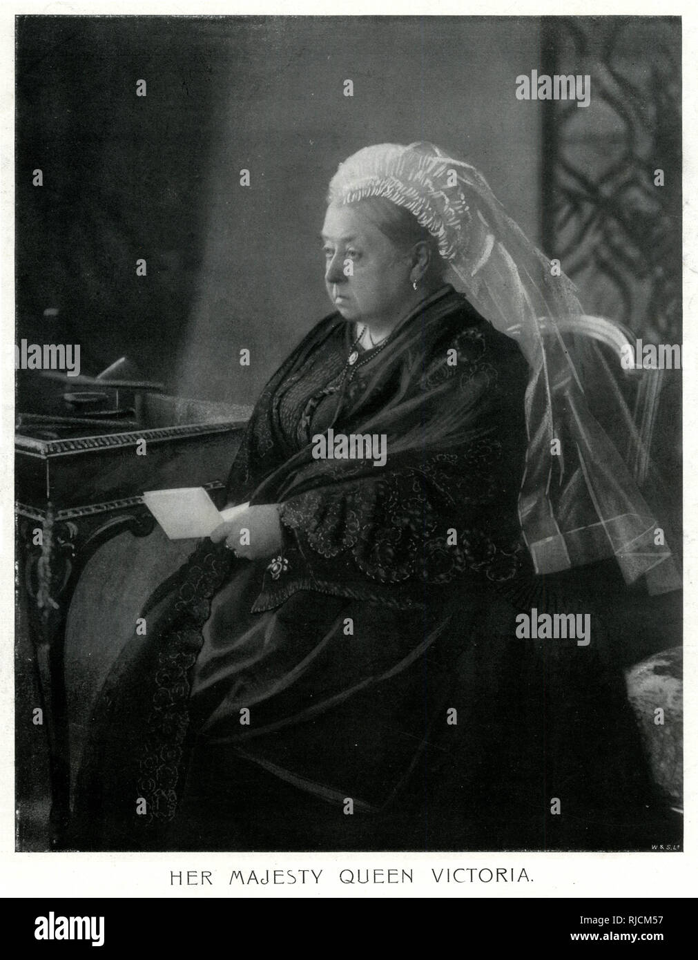 Photo old queen victoria hi-res stock photography and images - Alamy