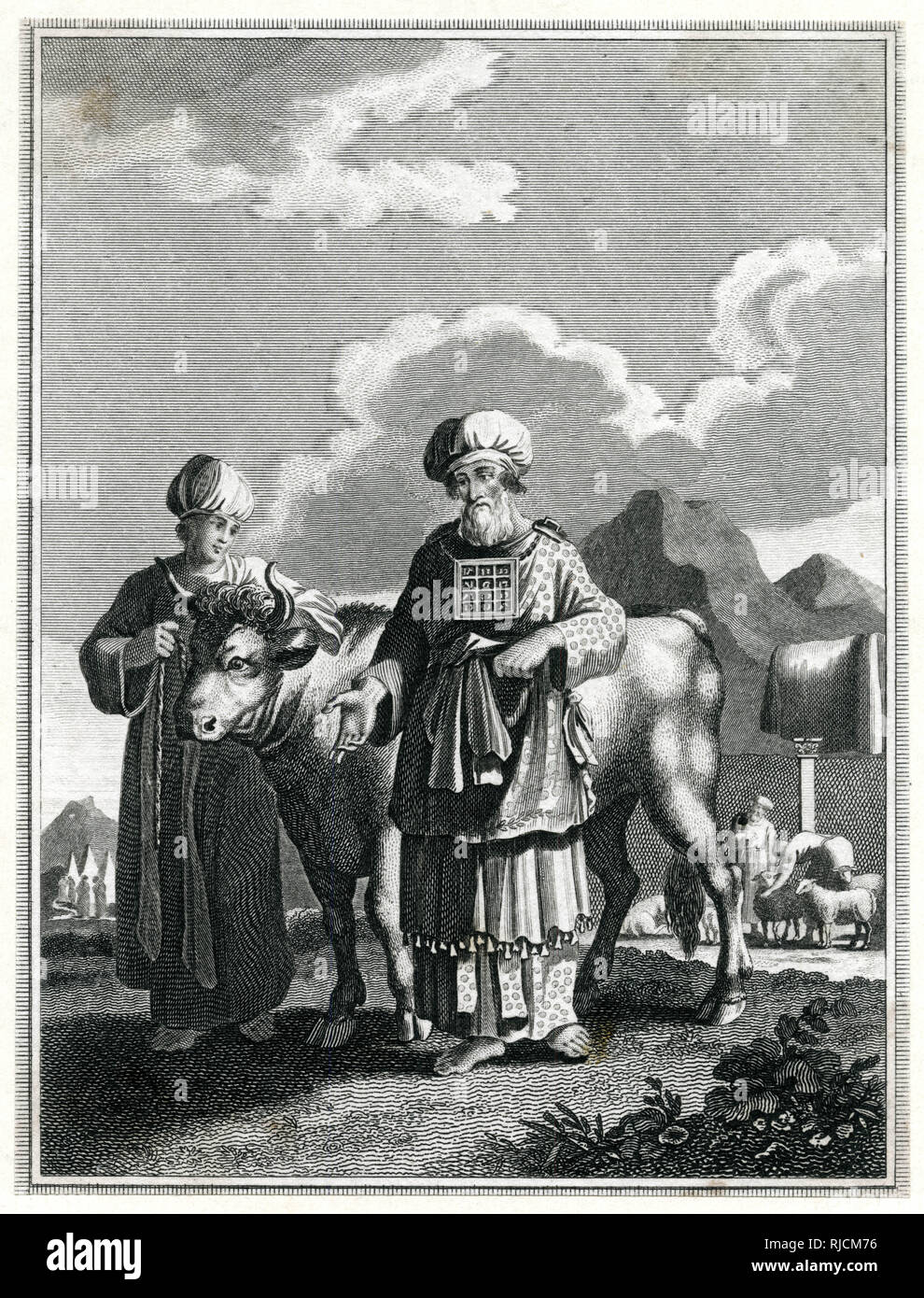 High priest wearing the breastplate hi-res stock photography and images ...