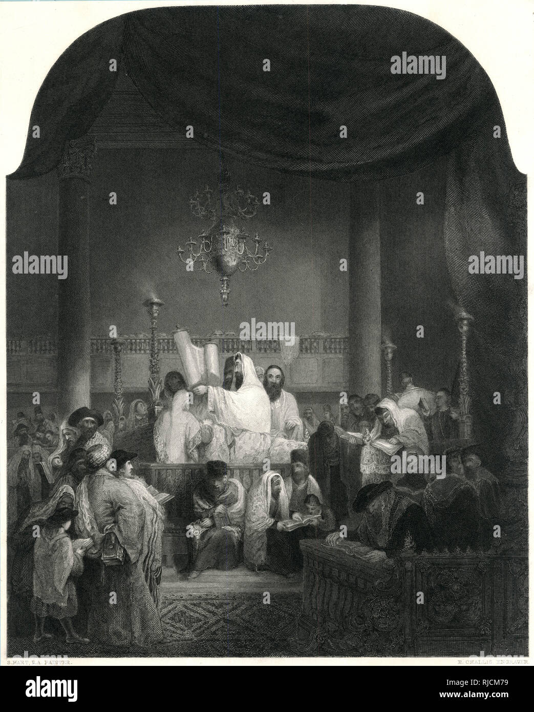 Jewish worship service hi-res stock photography and images - Alamy