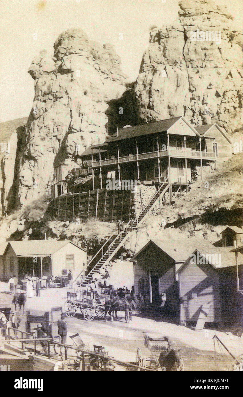 Castle Rock Hotel, Bisbee, Arizona, USA Stock Photo - Alamy