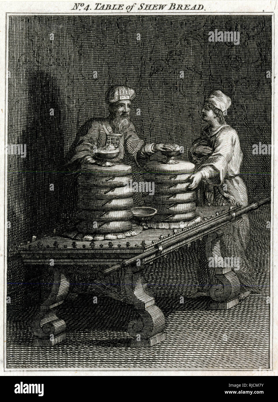 Table of Shewbread Stock Photo - Alamy