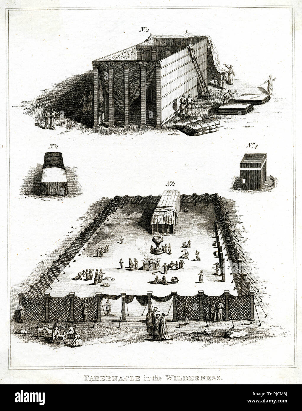 Moses tabernacle hi-res stock photography and images - Alamy