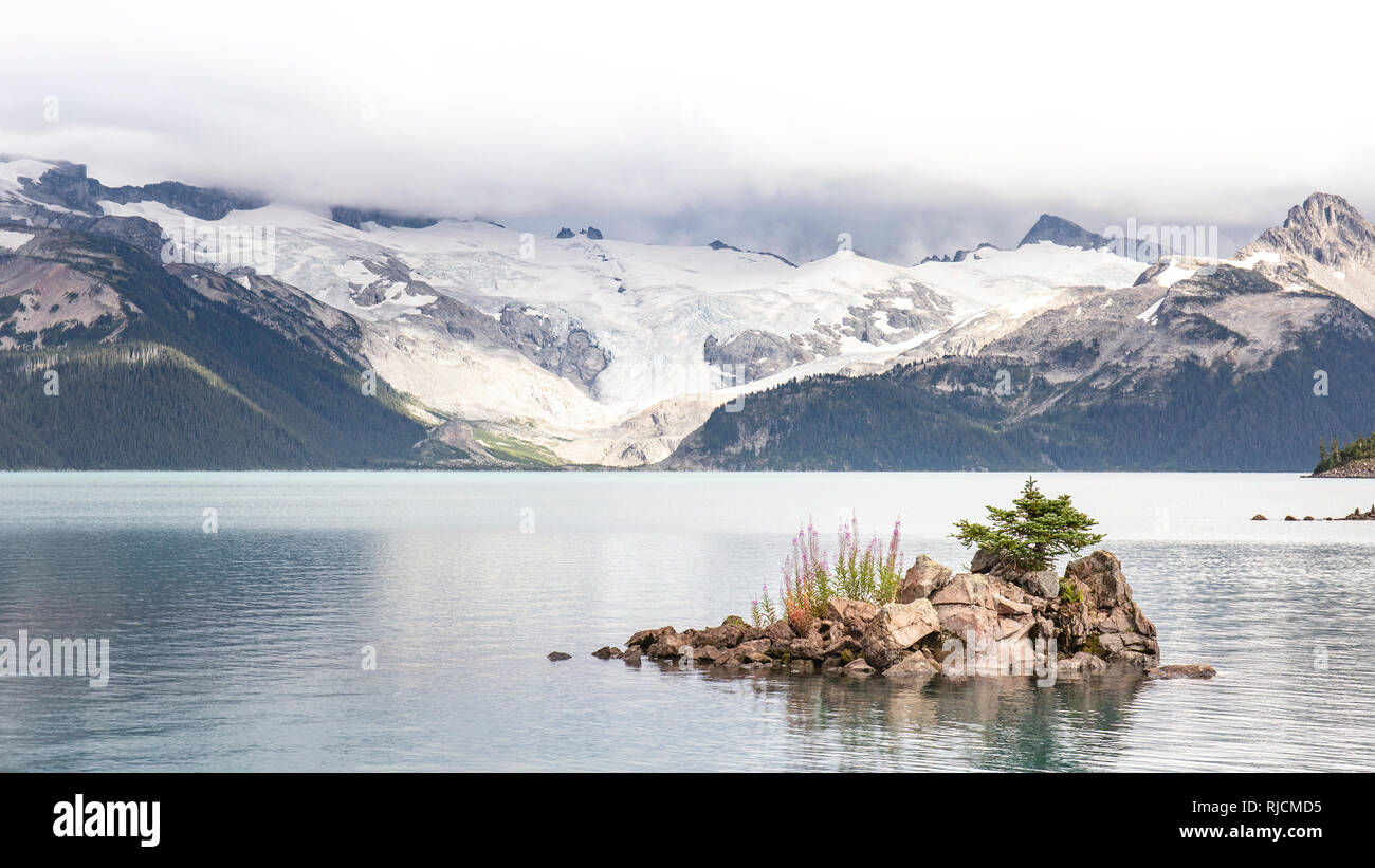 Kanada, British Columbia, Garibaldi Provincial Park, Lake Garibaldi ...
