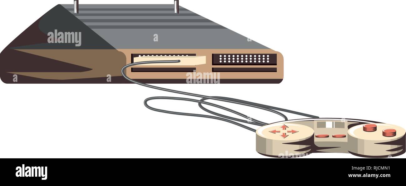 video game control with console vector illustration design Stock Vector ...