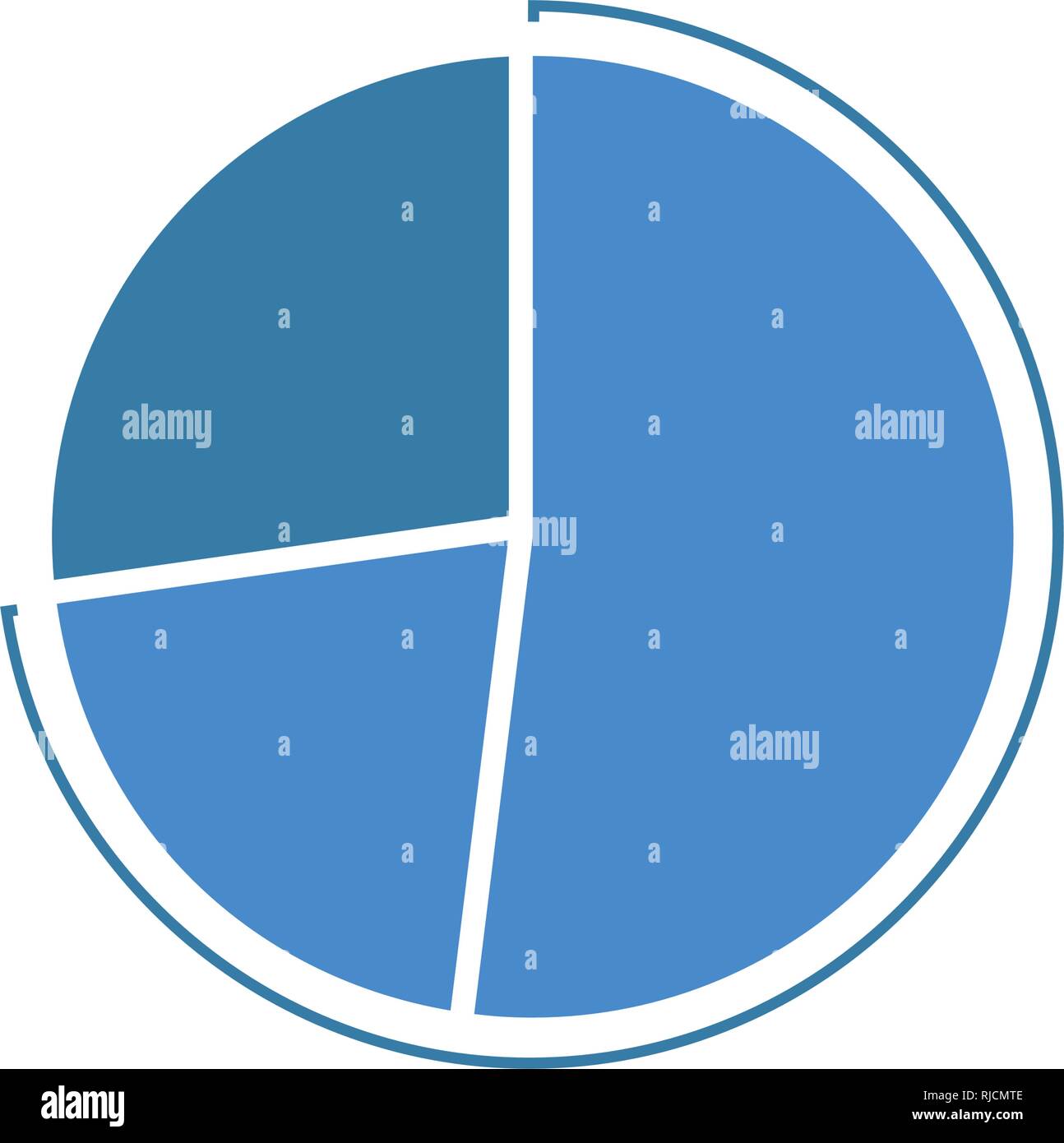 Colorful Business Pie Chart for Your Documents, Reports and ...