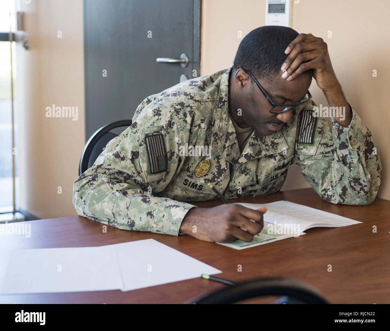 NAVAL SUPPORT FACILITY DEVESELU, Romania (Jan. 18, 2017) Master-at-Arms ...