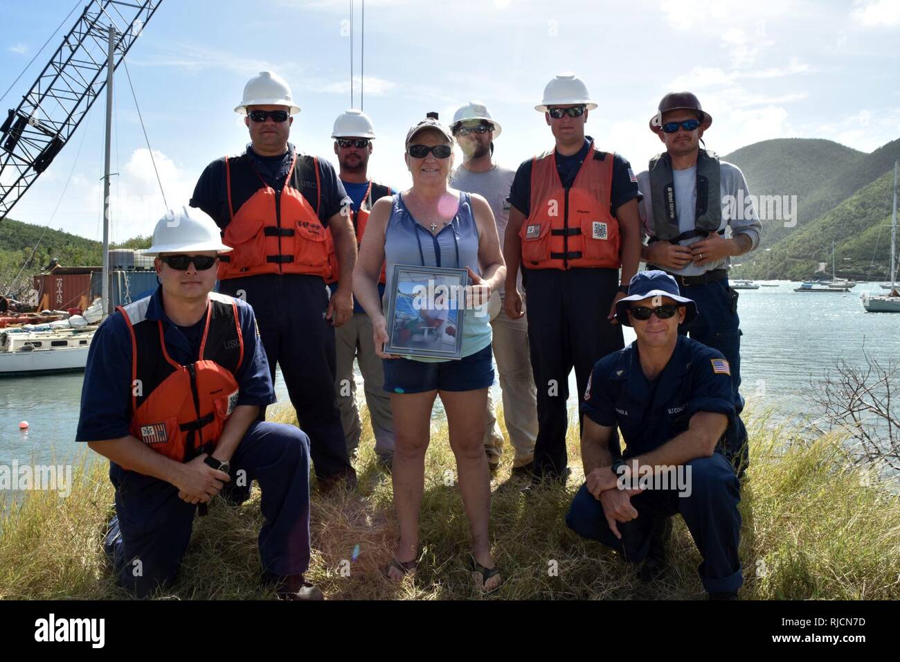 John esf10 vessel salvage hurricane maria epa noaa hi-res stock ...