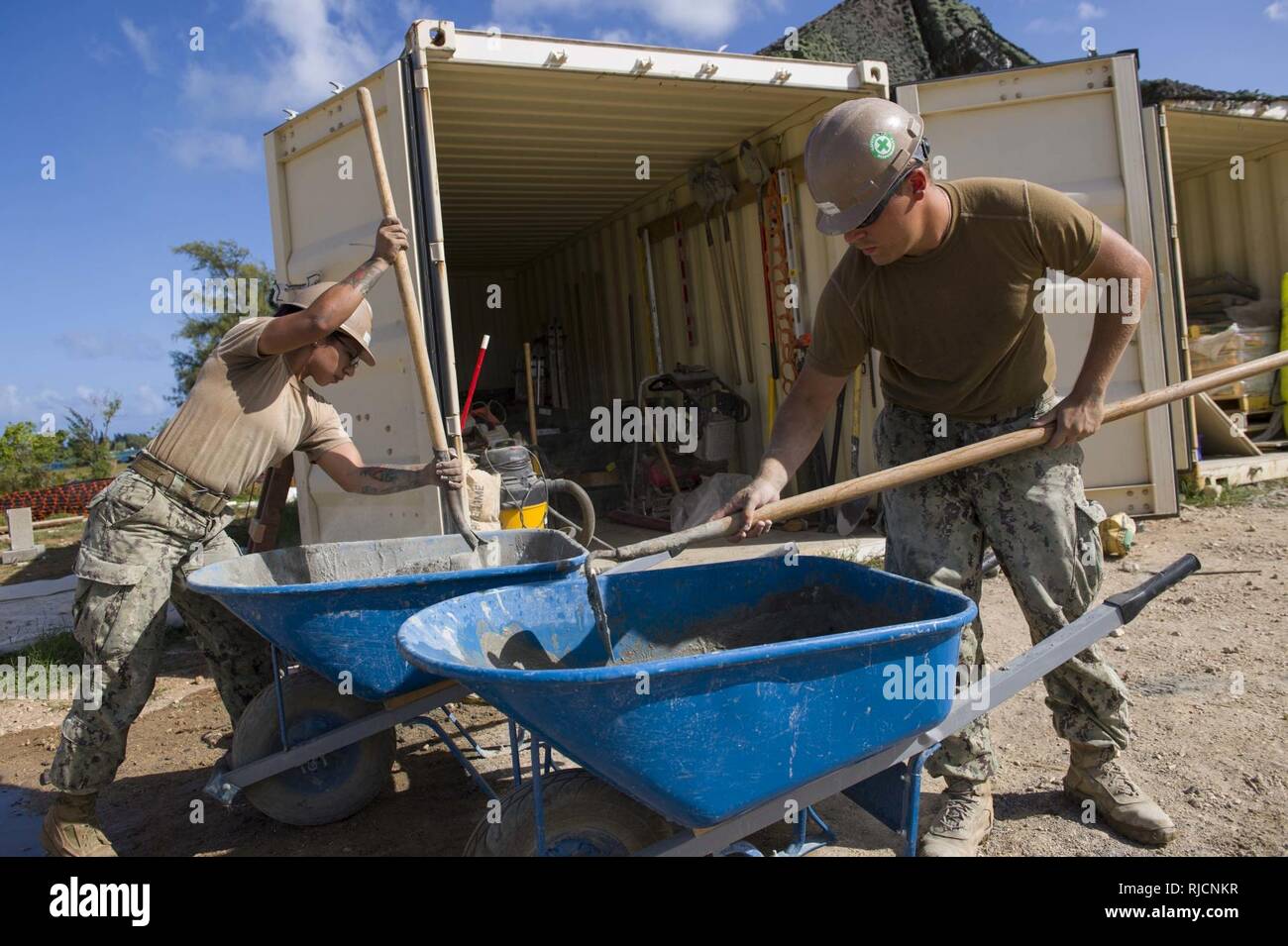 U s navy seabees builder constructionman hi-res stock photography and ...