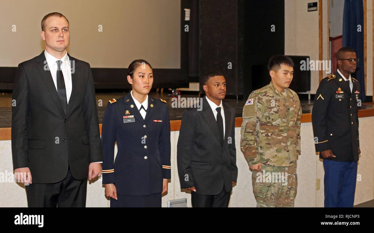 Soldiers from various Area IV units receive coins for excellence for ...