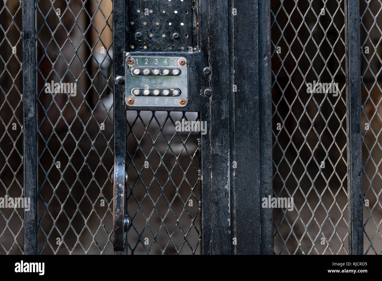 Gate code hi-res stock photography and images - Alamy