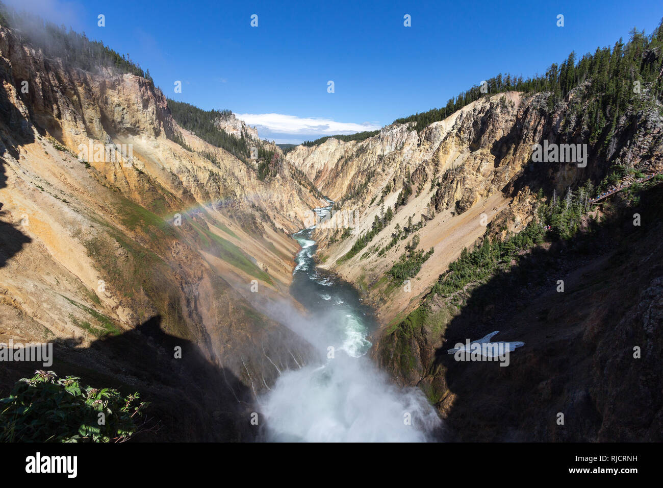 Wasserfall yellowstone hi-res stock photography and images - Alamy