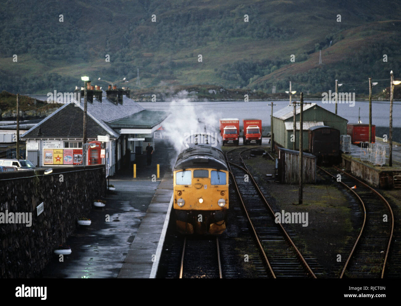 Kyle Of Lochalsh Railway Station High Resolution Stock Photography and ...