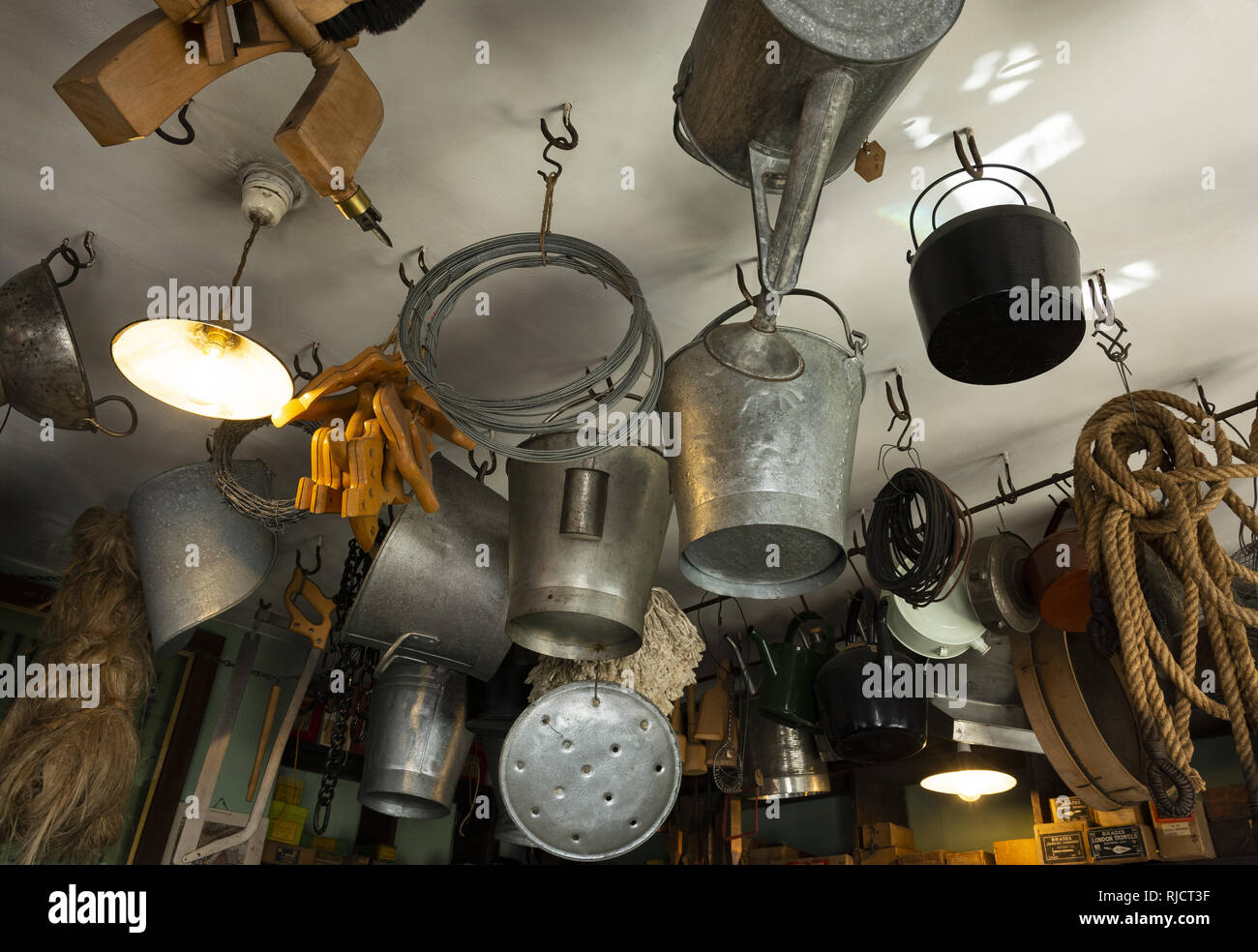 Products on display in E. Langston Hardware store at the Black Country ...