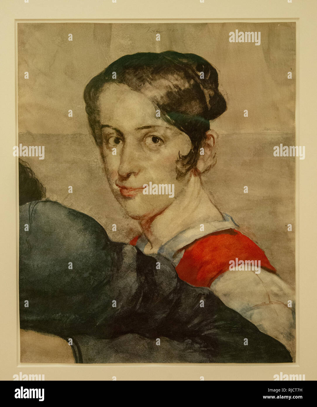 'portrait of a girl' by Tubke Stock Photo - Alamy