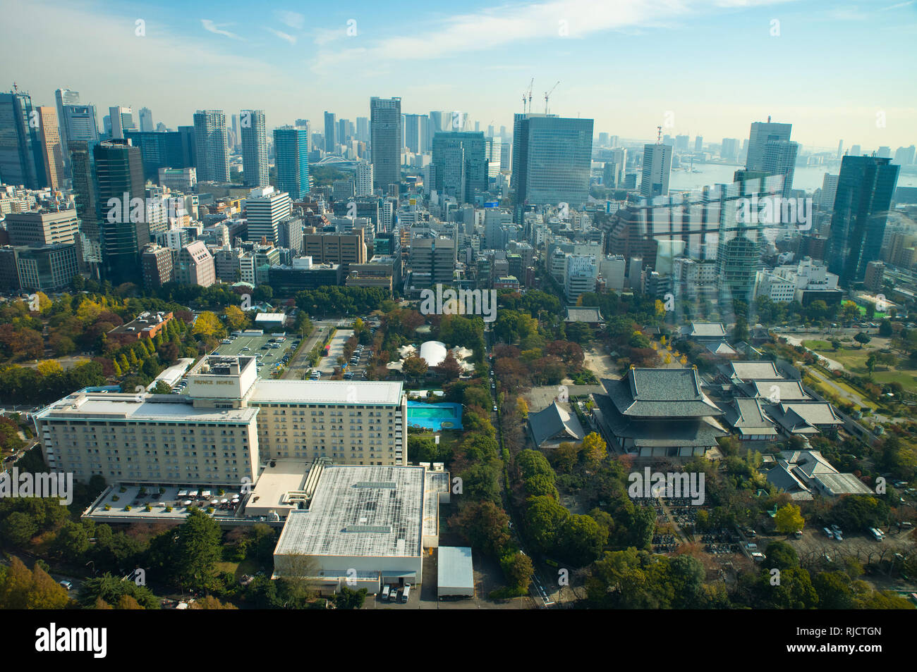 Temples from top of tower hi-res stock photography and images - Alamy
