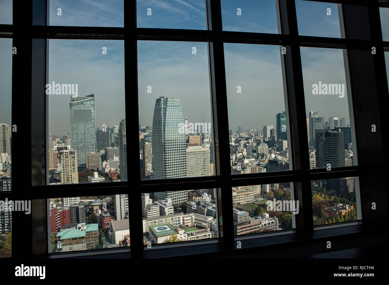 Views from Tokyo Tower, Japan Stock Photo - Alamy