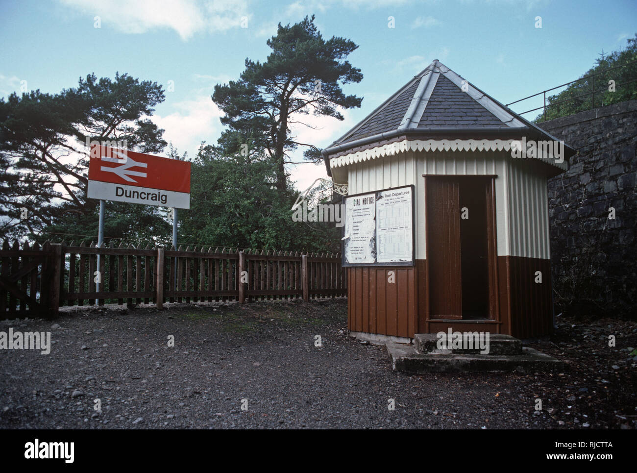 Duncraig railway hi-res stock photography and images - Alamy