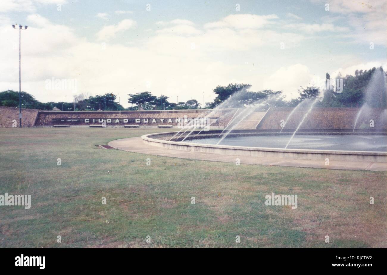 Analogue photography: Fundation Park, Guayana City, Venezuela 1994 ...